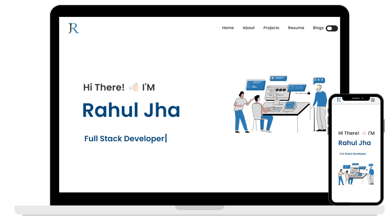 Rahul Jha - Full Stack Web Developer
